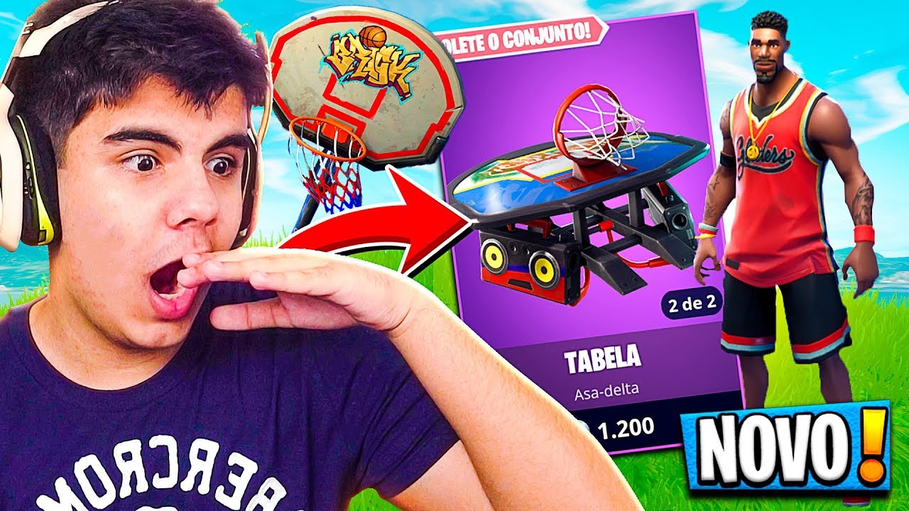 *NOVA* SKIN ÉPICA DO JOGADOR DE BASQUETE NO FORTNITE! (ARREMESSO - NBA ...