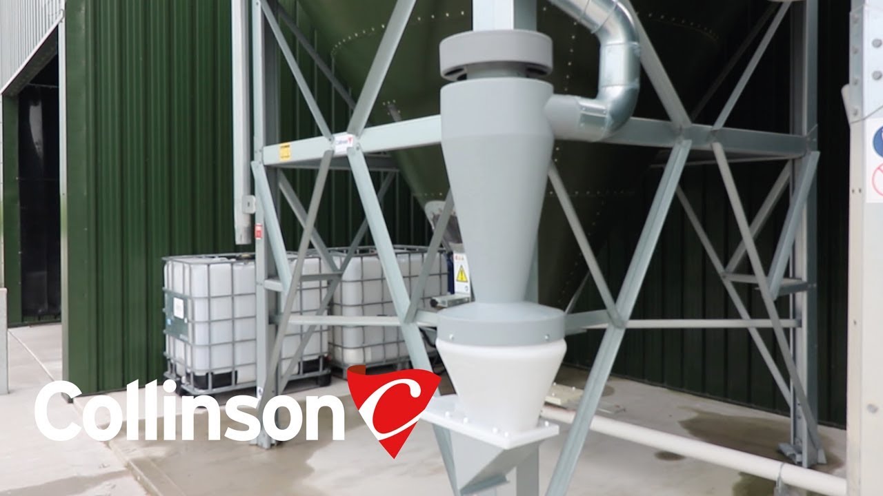 Cyclone Dust Collector Improves Farm Biosecurity | Collinson Silos ...