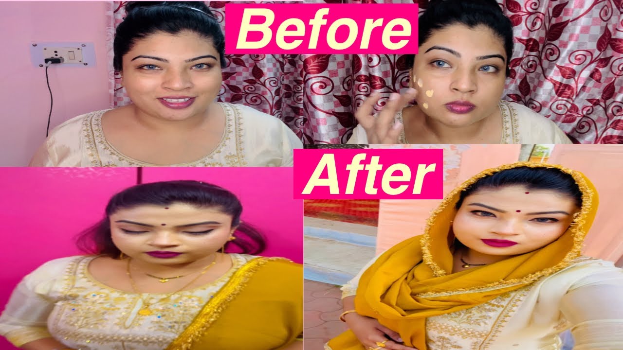 Did simple sober makeup on Guru Nanak Jayanti - YouTube