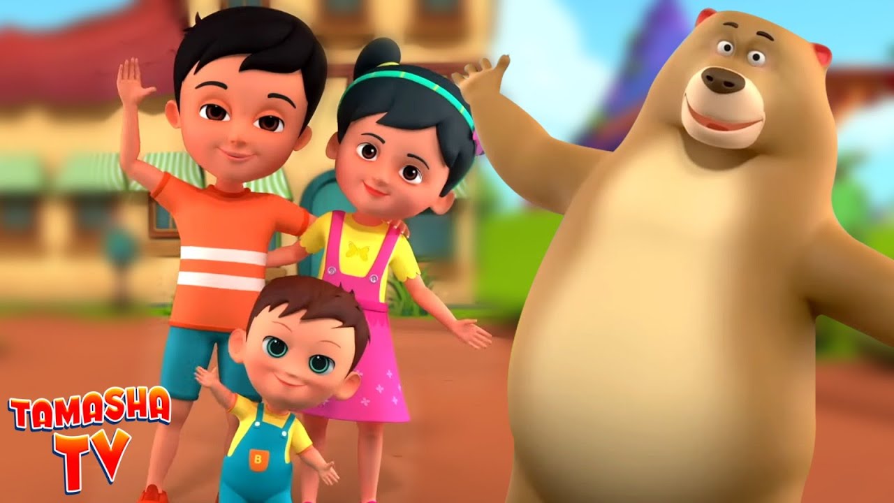 Kalu Madari Aaya, नाव बनाओ, Hindi Nursery Rhymes and Cartoon for Kids ...