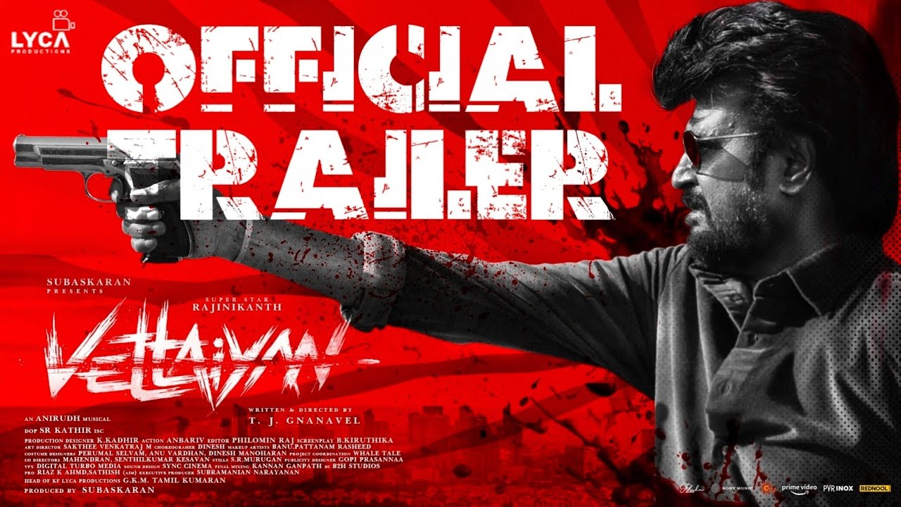 Vettaiyan Movie Official Trailer | Rajinikanth | Rithika Singh ...