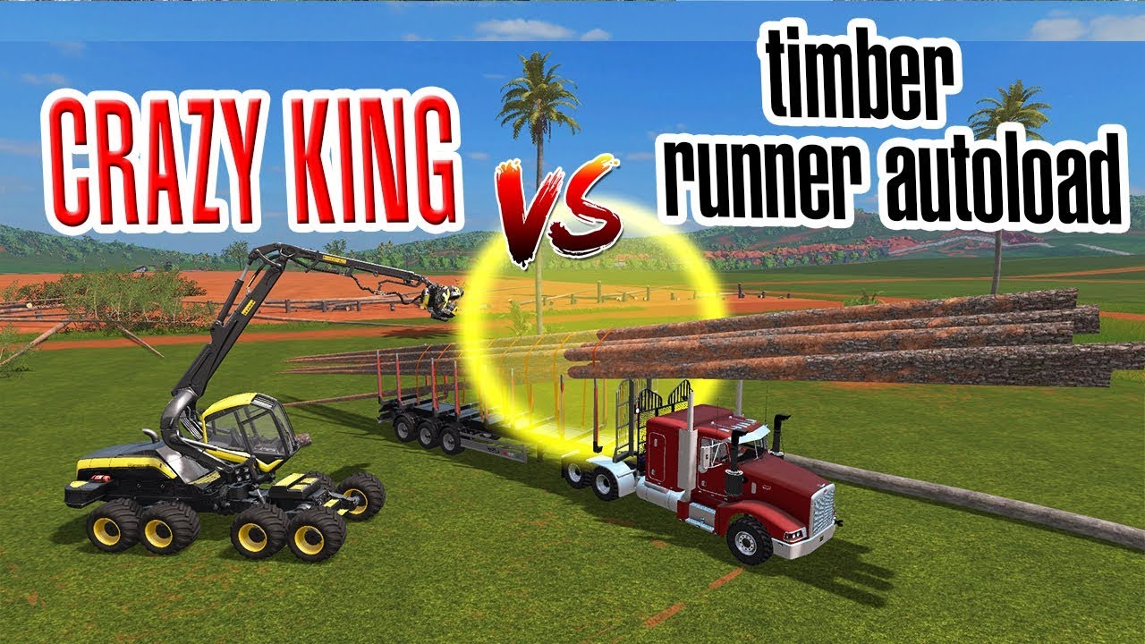 Farming Simulator 17 : [ CRAZY FORESTRY 😱 ] Amazing Scorpionking VS ...