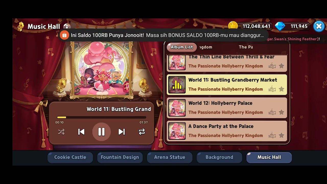 Cookie Run Kingdom OST Music Hall Album List Part 9: 'The Passionate ...