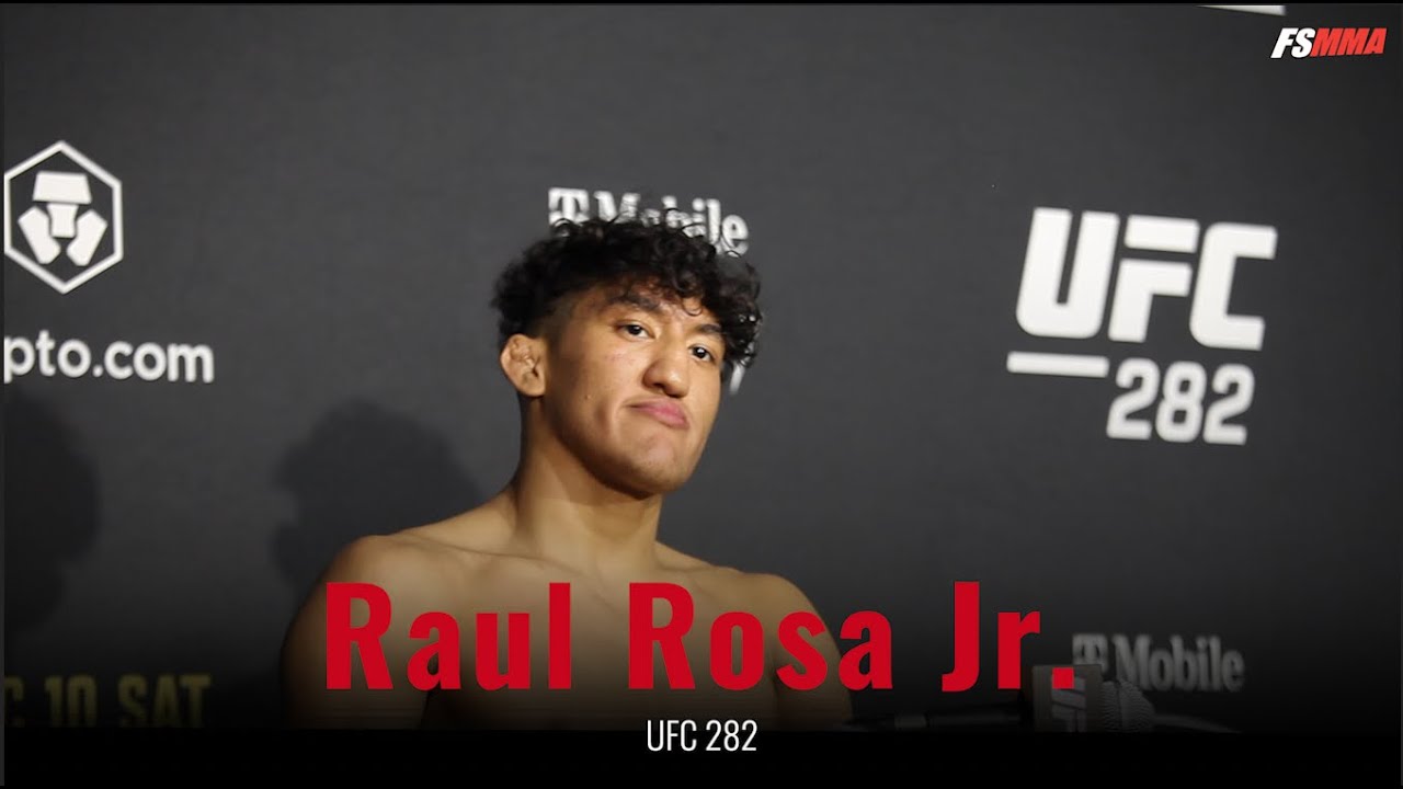 Raul Rosa Jr UFC 282 full post-fight interview - YouTube