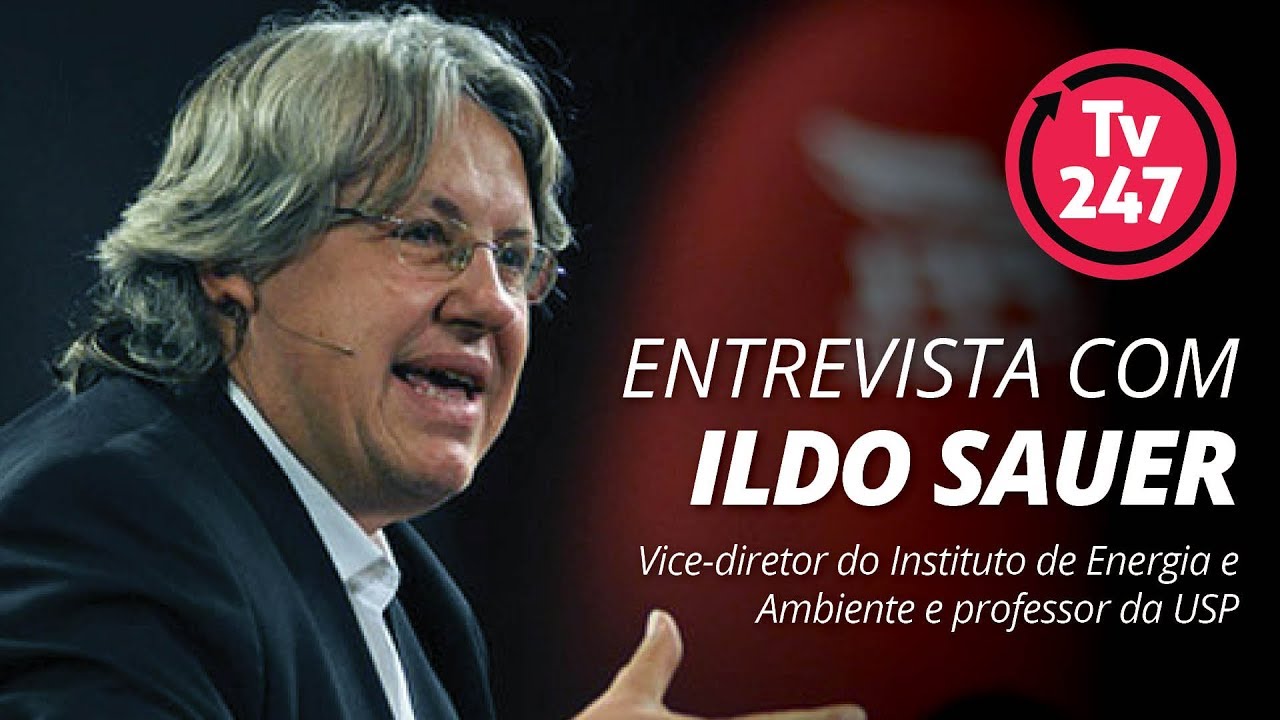 TV 247 - Entrevista ao vivo com Ildo Sauer - YouTube