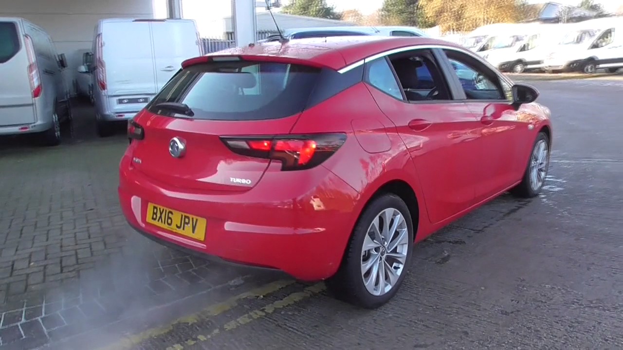 Vauxhall Astra Design Turbo U119120 - YouTube
