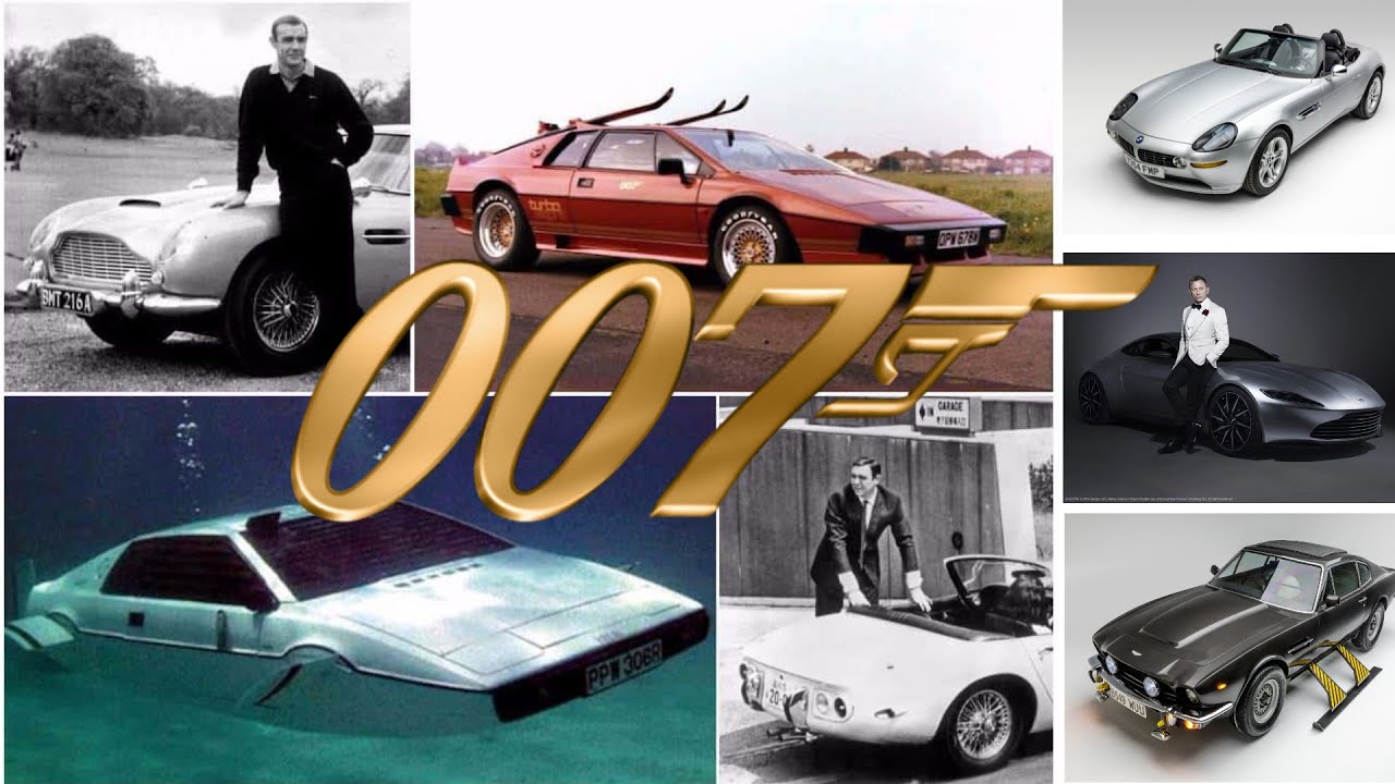 TOP 10 JAMES BOND CARS from all movies! | Driving Legends - YouTube