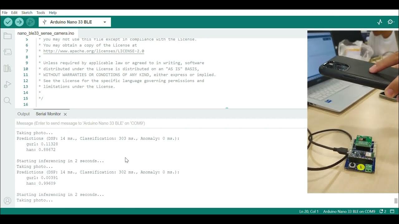 Arduino TinyML Image Classification - YouTube