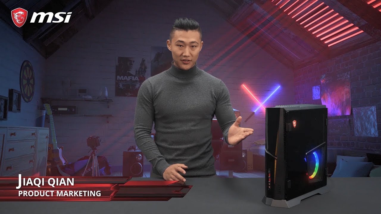 Trident X - Najpotężniejszy kompaktowy PC MSI - YouTube