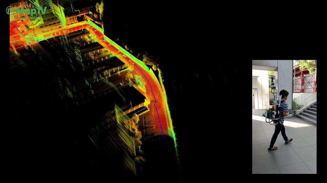 Precise and fast LiDAR mapping using backpack data inside campus - YouTube