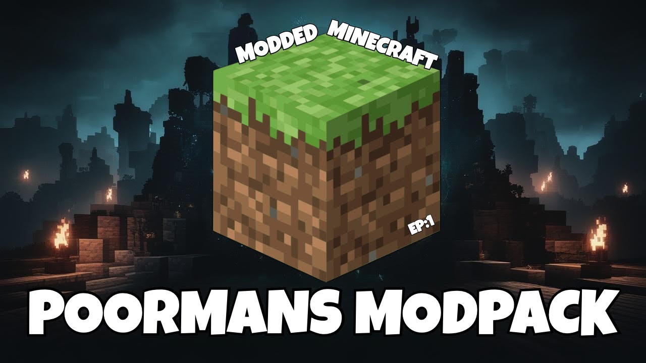 Poor Mans Modpack MINECRAFT EP:1 (How Many Times Will I Die?!?) - YouTube