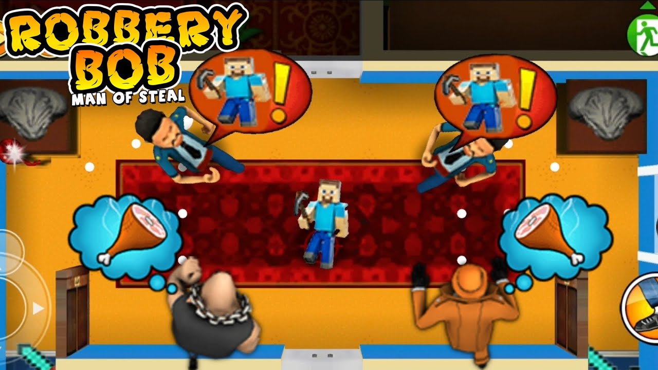 Minecraft - New Character In Robbery Bob Part 20 - YouTube
