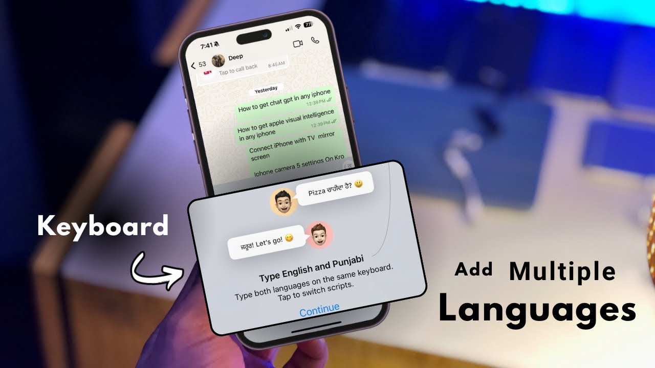 Add Different Languages in iPhone Keyboard - Set multi languages in ...