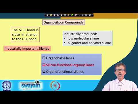 Lecture 45 : Organosilicon compounds, organoalkoxysilanes - YouTube