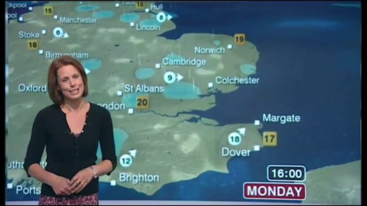 Nina Ridge BBC Weather July 9th 2012 HD - YouTube