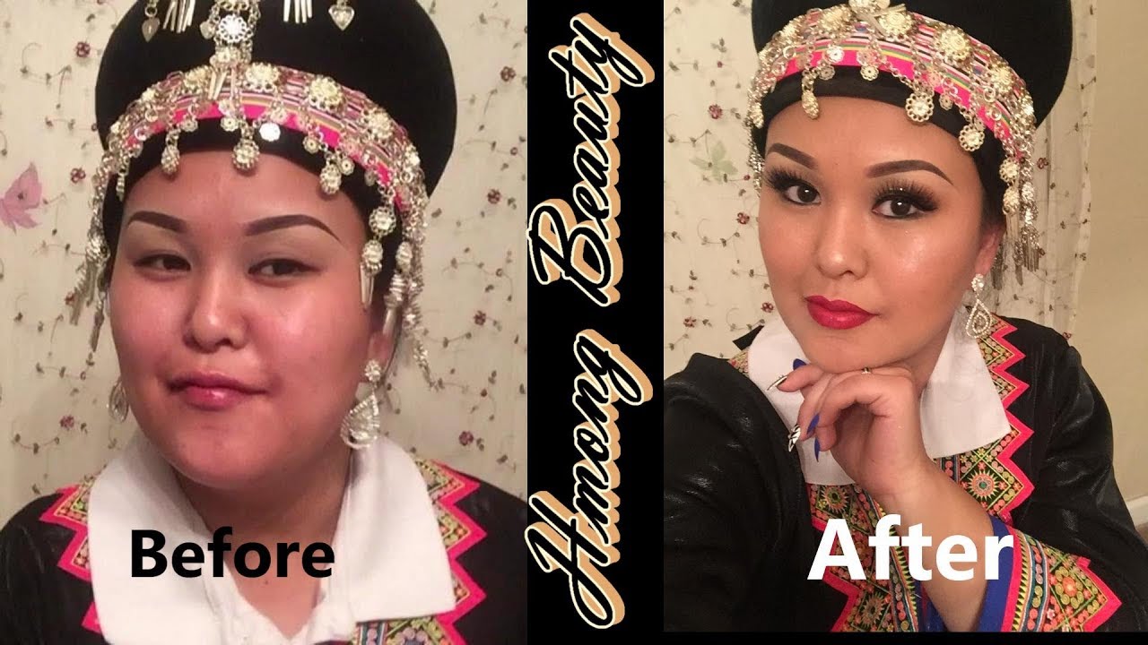 Hmong Beauty Makeup Tutorial|Kage - YouTube