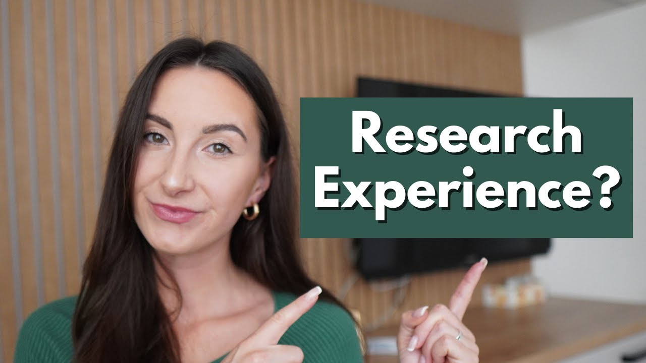 Master Program Entry without Research Experience? It's Possible! - YouTube