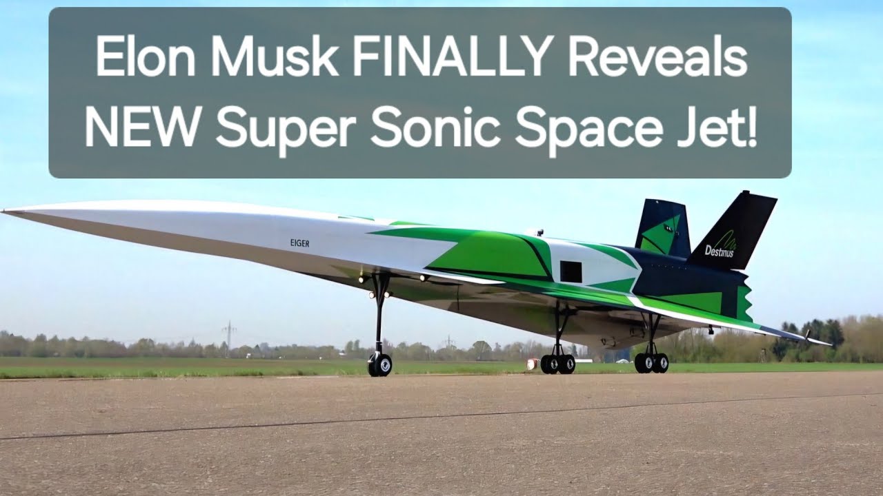 Watch Elon Musk’s Groundbreaking Super Sonic Space Jet Reveal! # ...