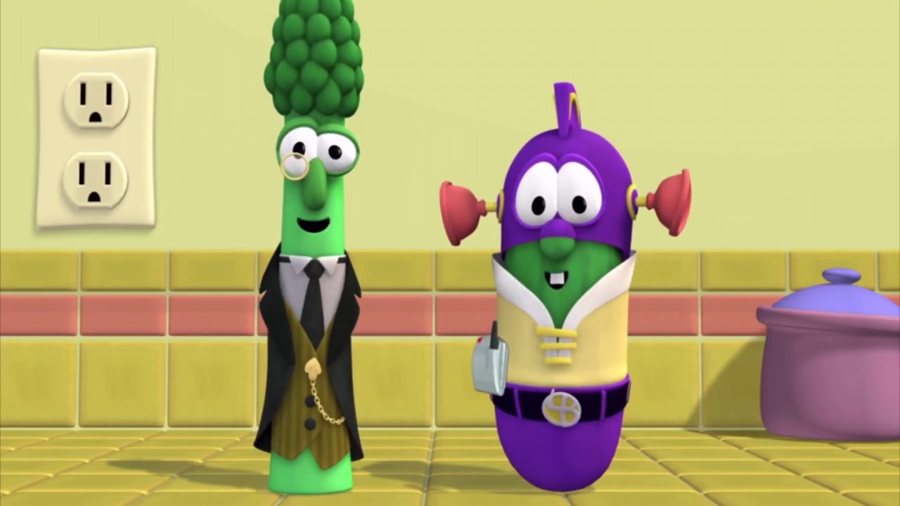 VeggieTales: LarryBoy & The Bad Apple (Counter Scenes) - YouTube