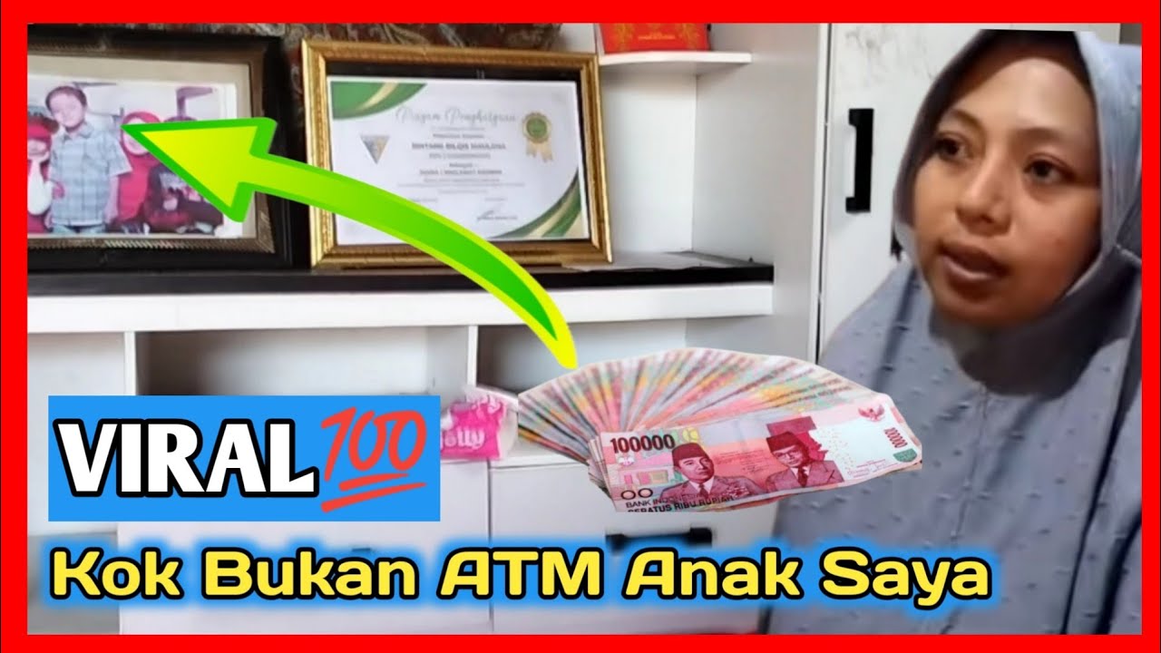 VIRAL💯IBUNYA ALMARHUM BINTANG BALQIS MAULANA SAMPAI SYOK||UANG YANG DI ...