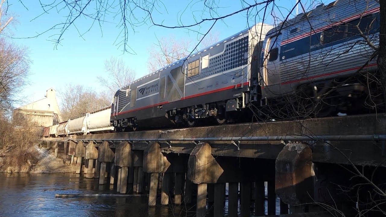 Amtrak Blue Water 3/19/23 - YouTube