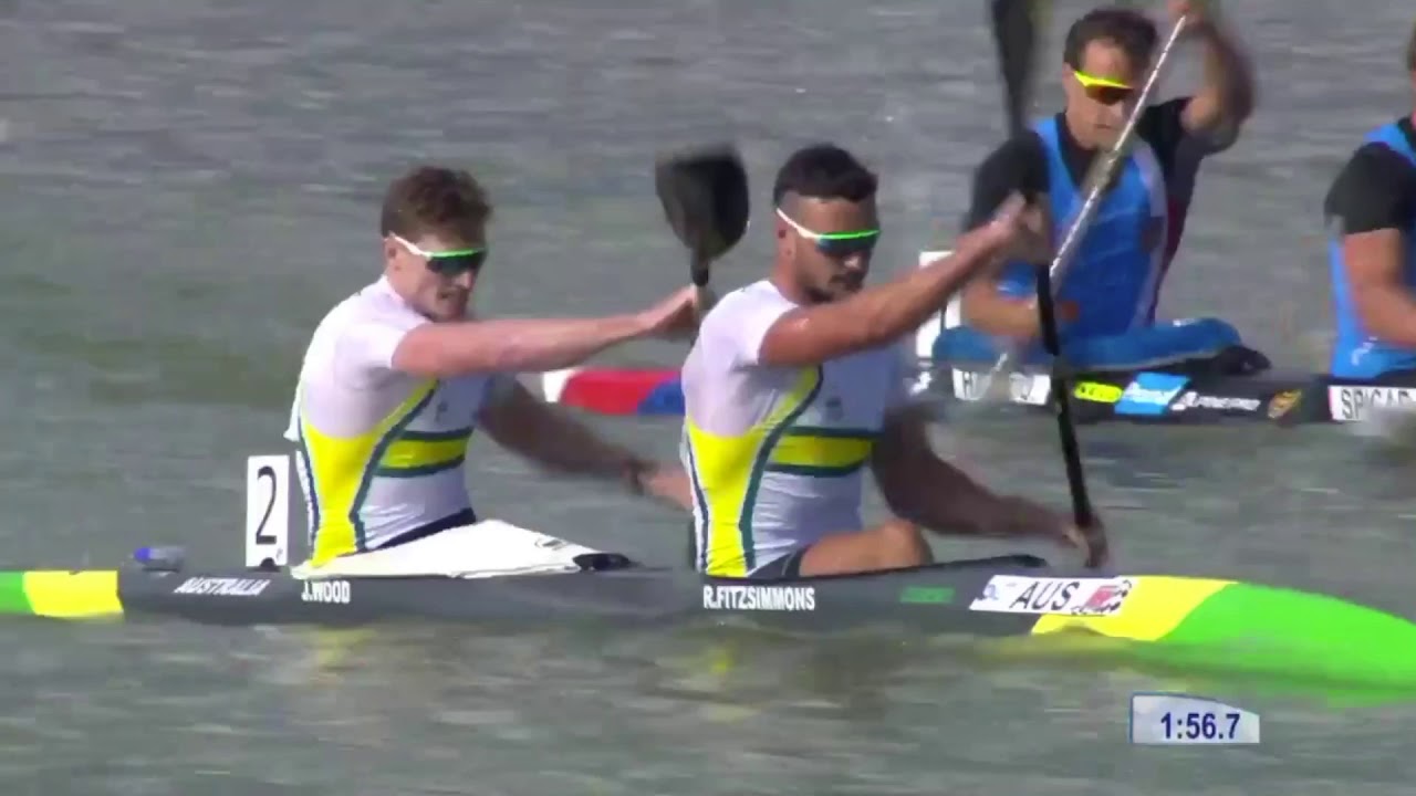 World Cup Kayak Sprint 2018 K2 1000 - YouTube