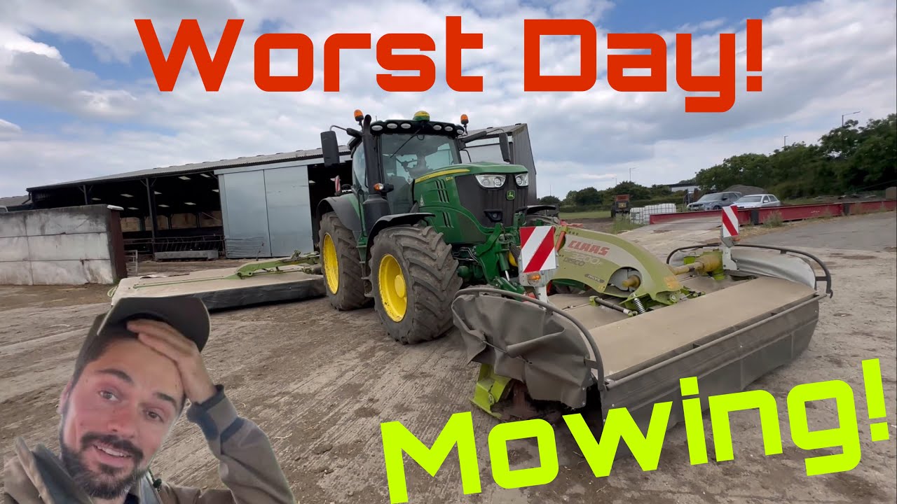 Worst Day Mowing Grass Ever! - YouTube
