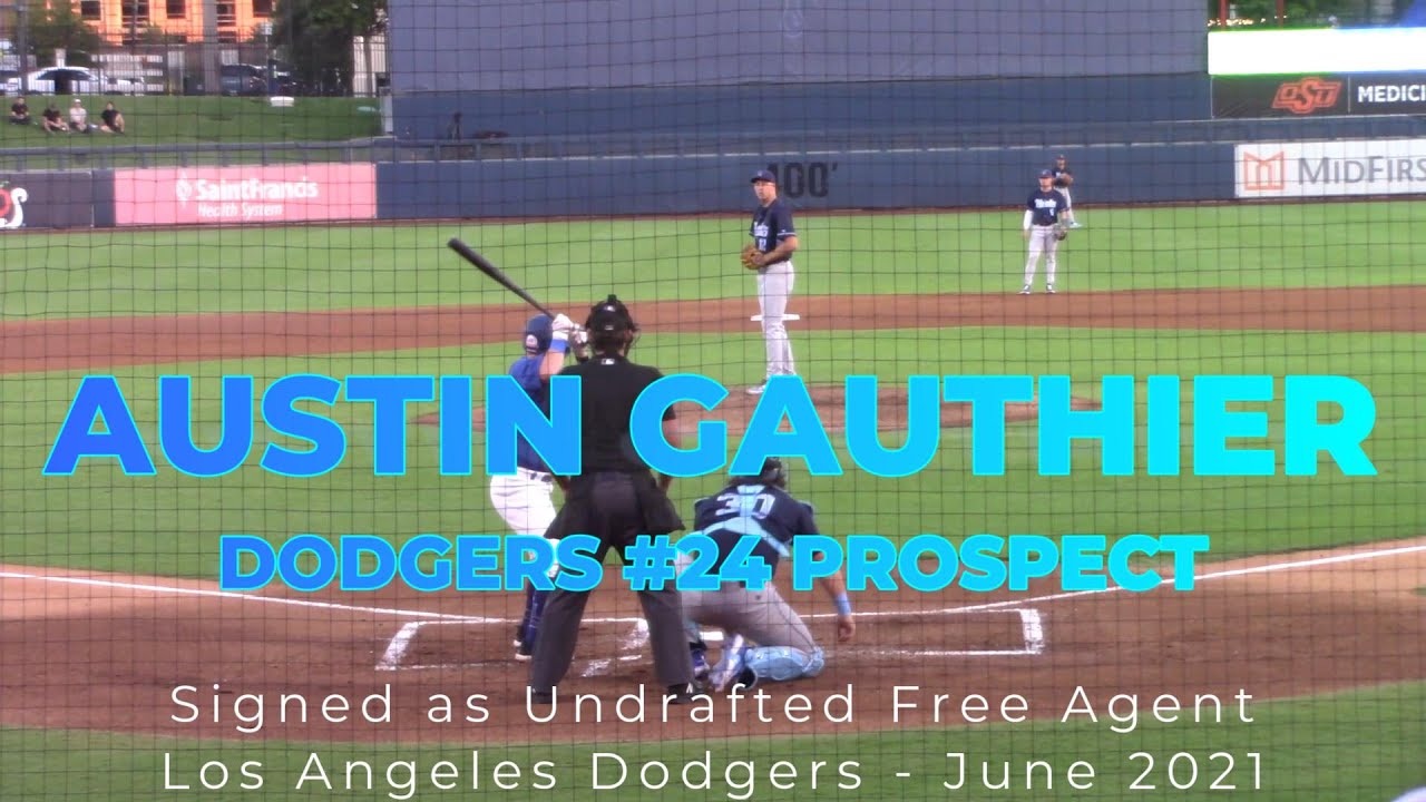 AUSTIN GAUTHIER (Los Angeles Dodgers #24 Prospect) Prospect Video - YouTube