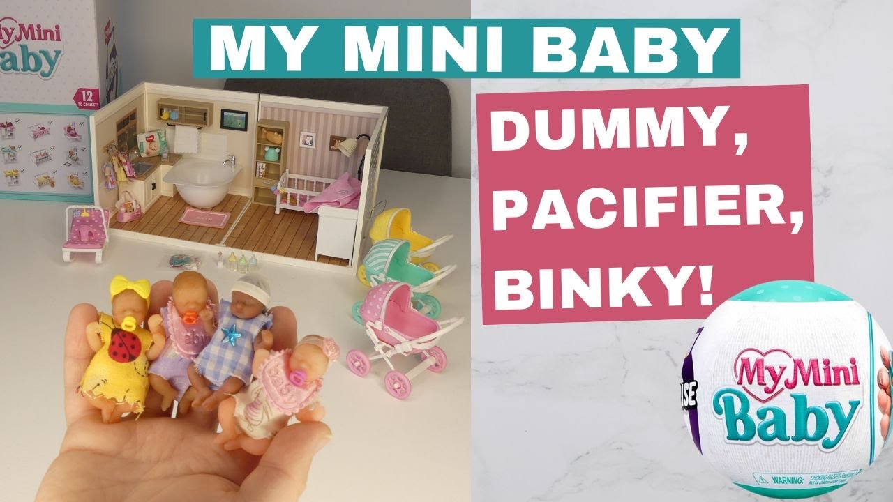 My Mini Baby Pacifier, Binky, dummy! - YouTube