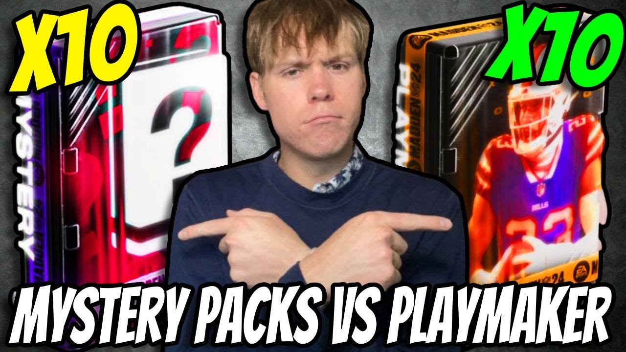MYSTERY PACKS VS PLAYMAKER PACKS!! INSANE MADDEN PACK BATTLE!! - YouTube
