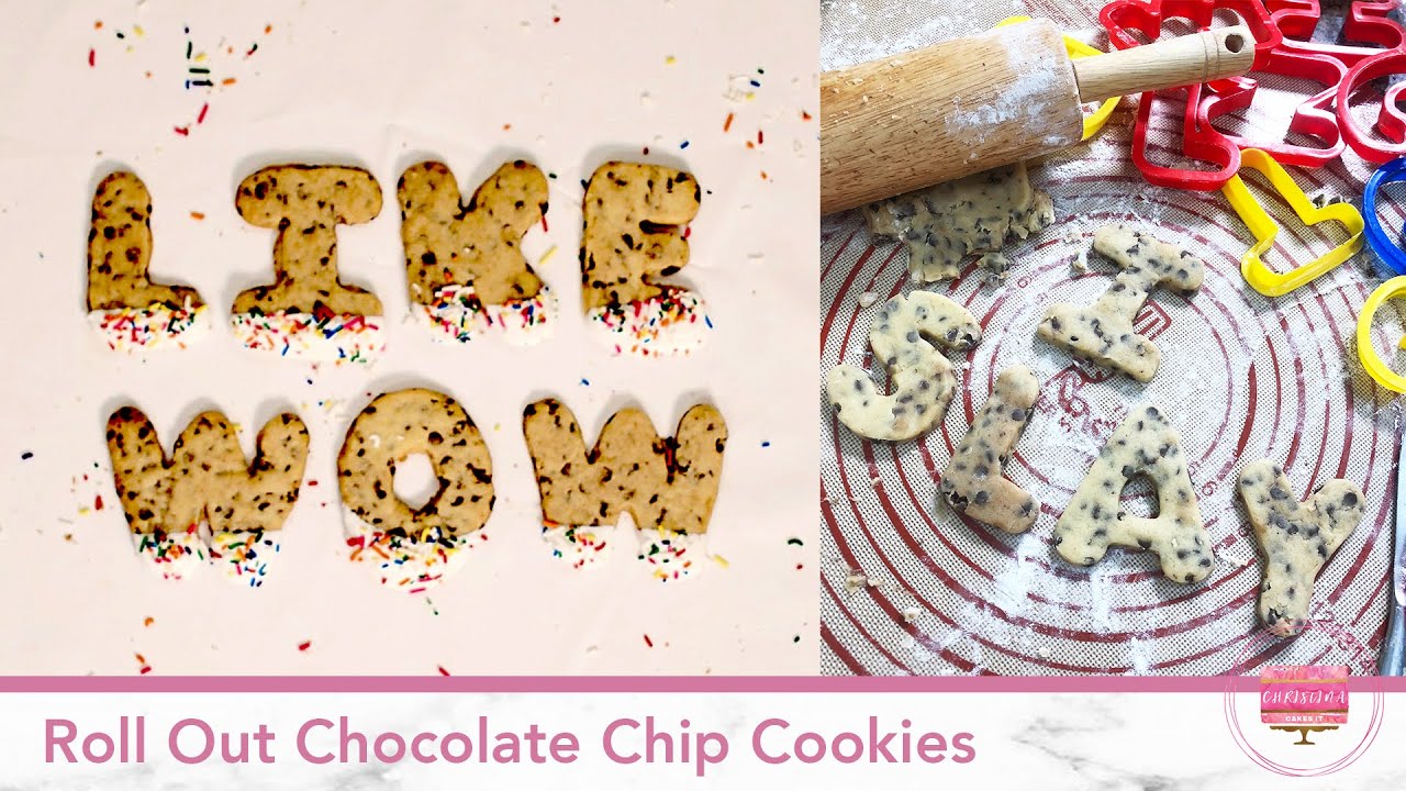 Roll Out Chocolate Chip Cookies - YouTube