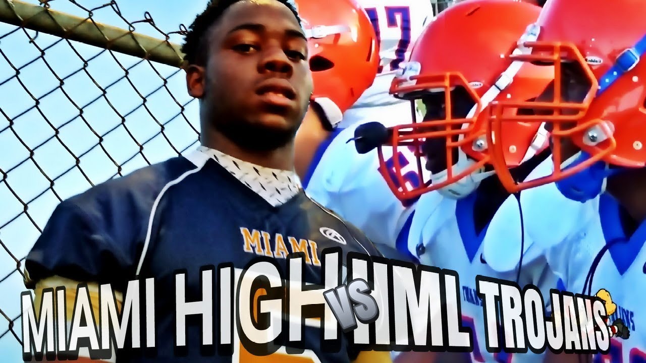 Miami High Stings vs Hialeah Miami Lakes Trojans | High School Football ...