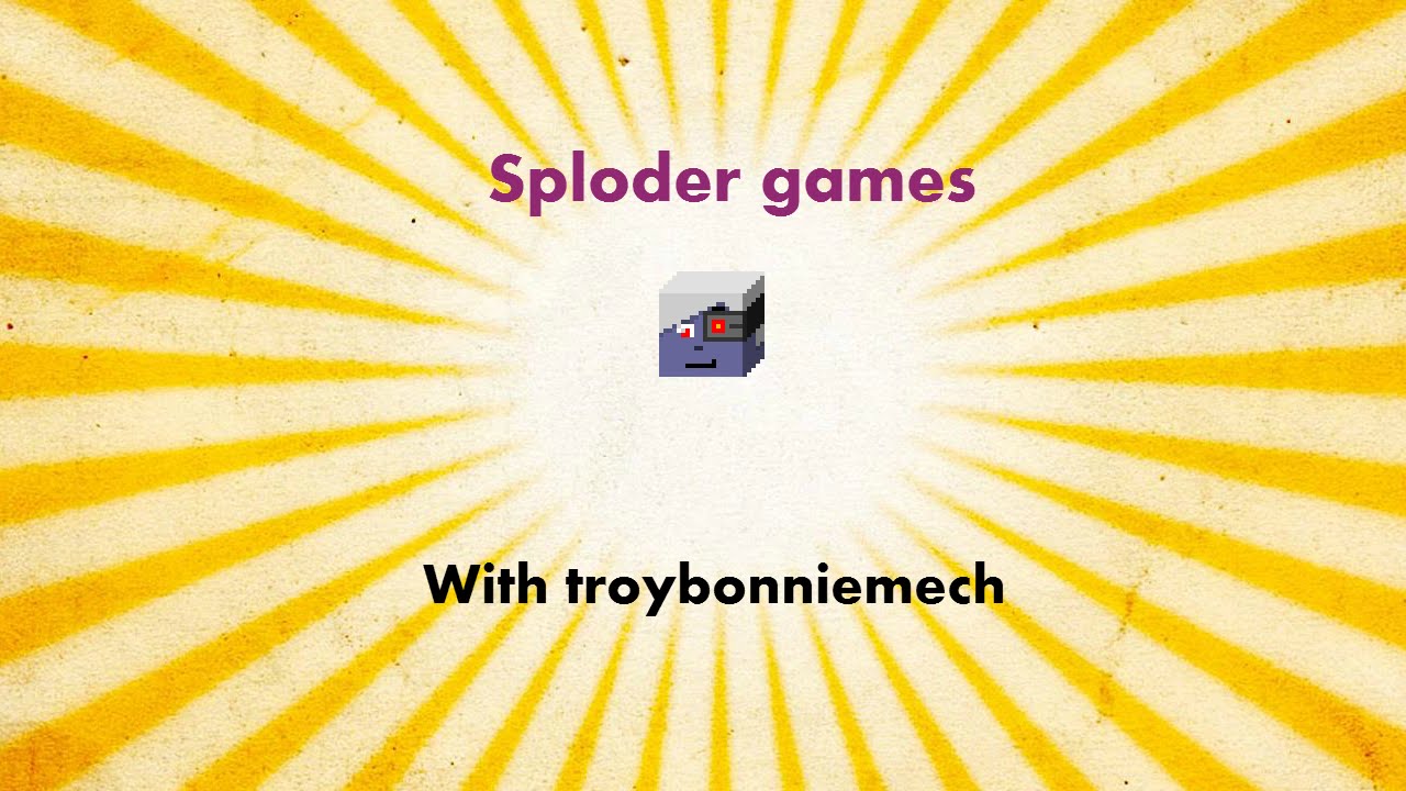 Sploder-Why kids shouldnt play the computer - YouTube