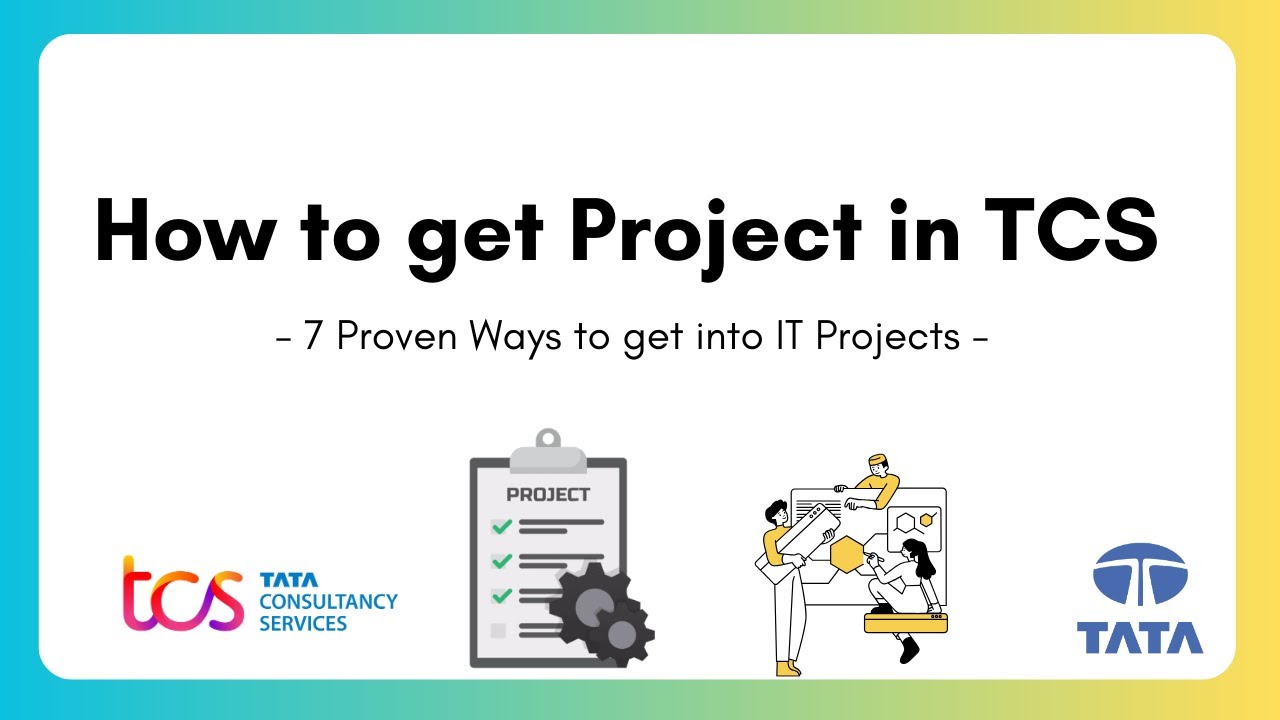 How to get Project calls in TCS || Steps to get projects || #tcs # ...