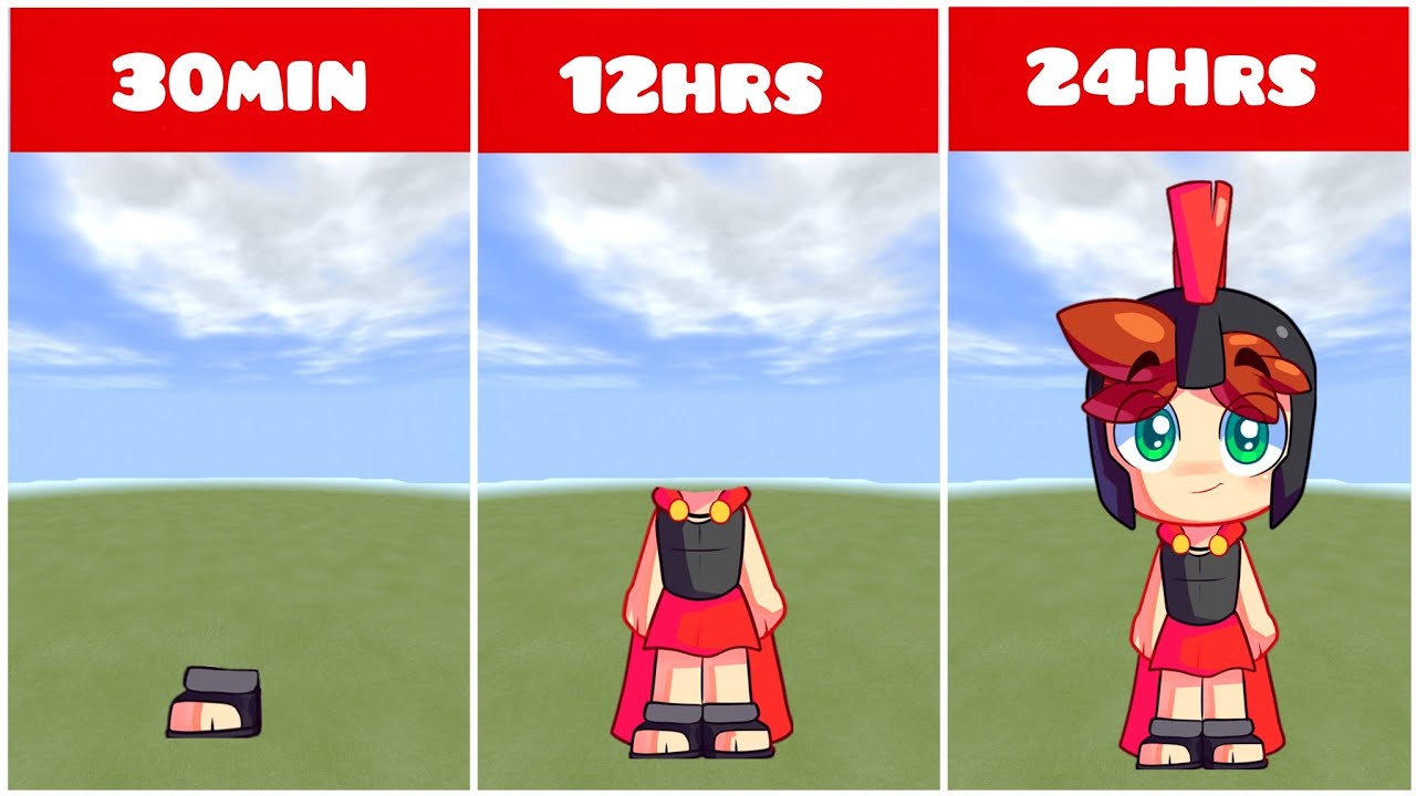 Hice a INVICTOR en MINECRAFT en 24HRS TIMPELAPSE - YouTube