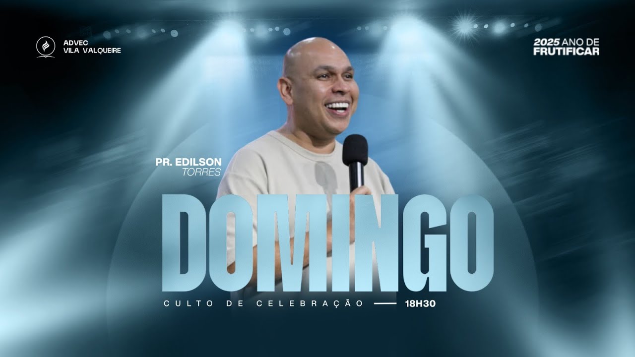 Culto de Celebração | Pr. Edilson Torres | 21/09/25 - YouTube