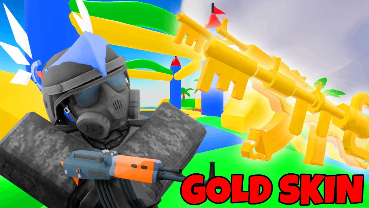 GETTING THE GOLDEN AK IN ROBLOX RIVALS (0.01%) - YouTube