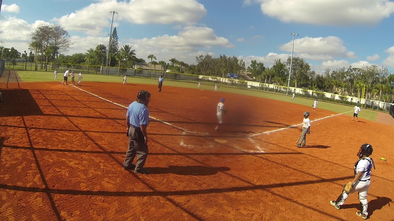 Spring 2020 Sunrise Sharks 9U vs Florida Force Baseball Academy 10 U ...