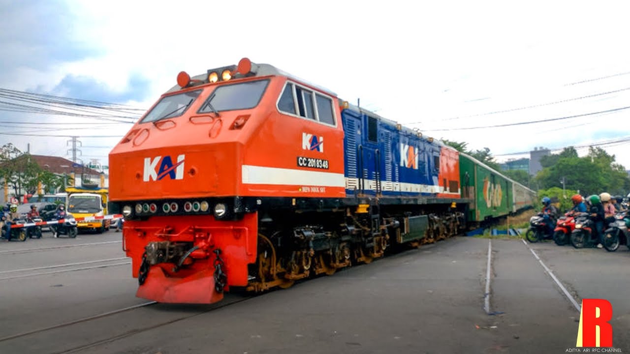 Pengoperasian Jalur 3 Stasiun Waru! Semua Kereta Api yang Bersilang ...