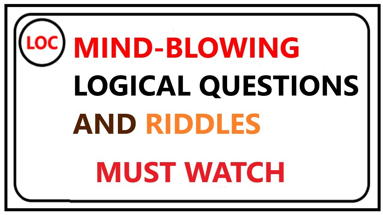 5 HARD QUESTIONS AND RIDDLES( Intelligence test) Episode#1|LOC TV HD ...