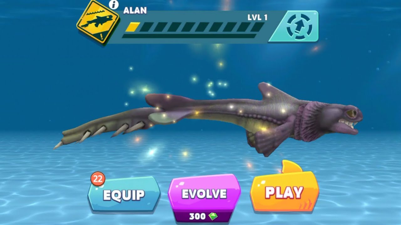 NEW ENEMY ALAN UNLOCKED AND ENEMY ALAN GAMEPLAY - Hungry Shark ...
