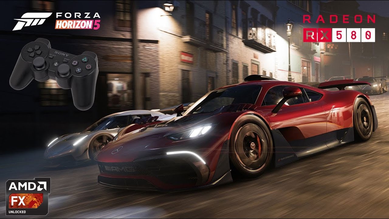 Forza Horizon 5 + Control PS3 - YouTube
