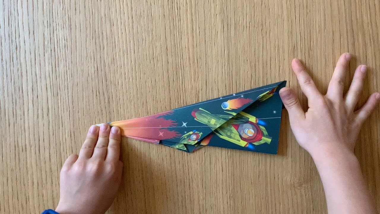Origami Plane Tutorial | Stop Motion Video - YouTube