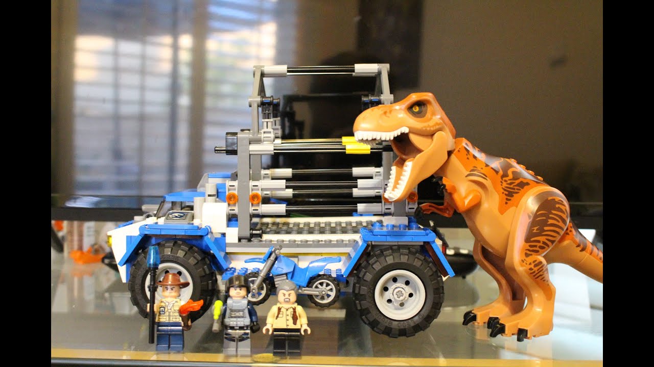 Lego 75918 T. Rex Tracker Review - YouTube