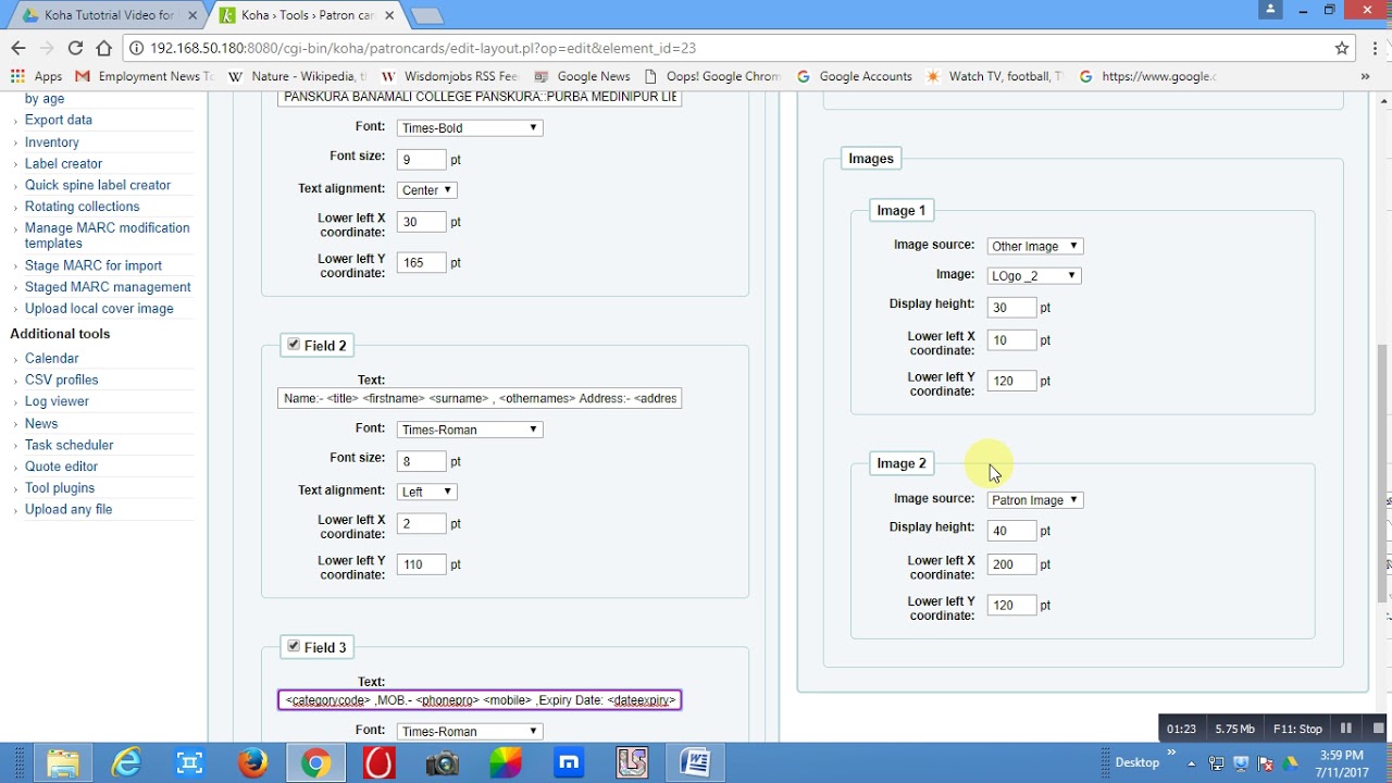 PATRON CARD CREATION - YouTube