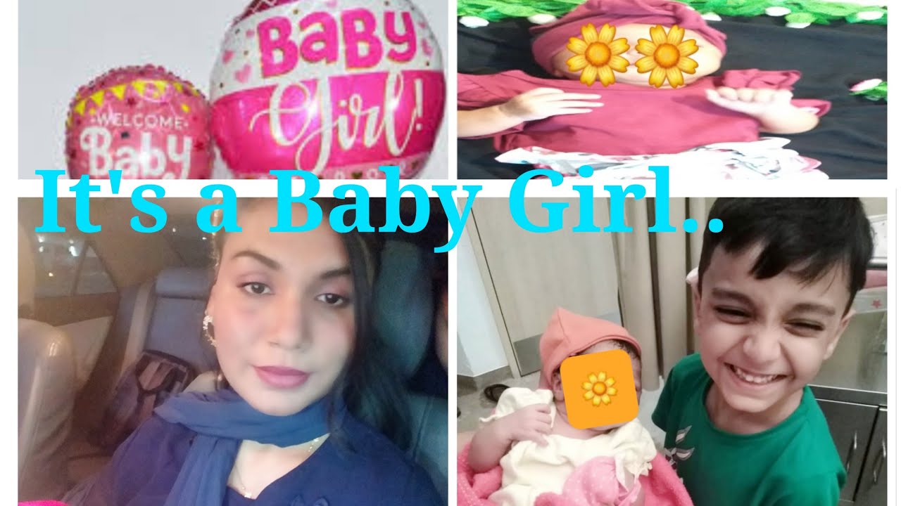 It's a Baby Girl..!!👶 We welcome our second child to the world | C ...