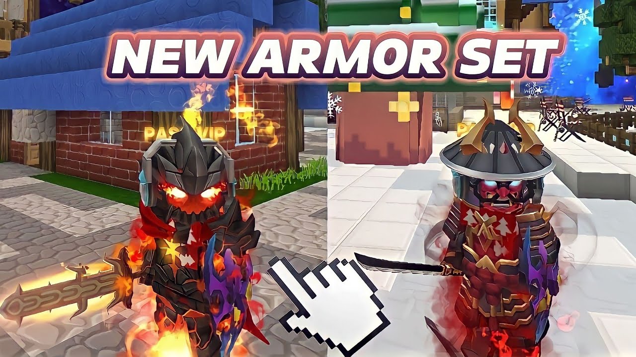 Getting Samurai And Lava Core Armor Set In Skyblock!😍 (Blockman Go ...