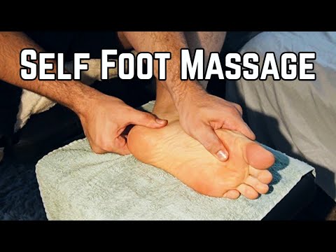 Follow Along Self Foot Massage - Plantar and Tarsal Foot Pain ...