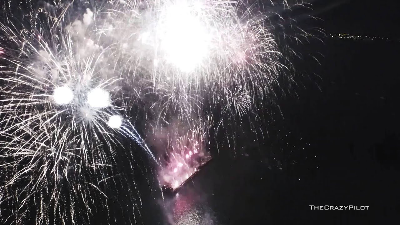 Aerial pyro olympics 2016 - YouTube