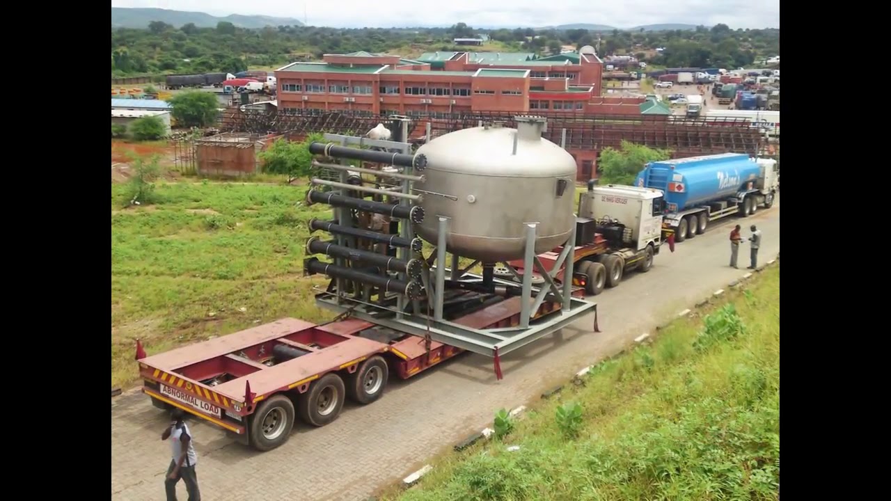 Abnormal Wide-load Transport - YouTube
